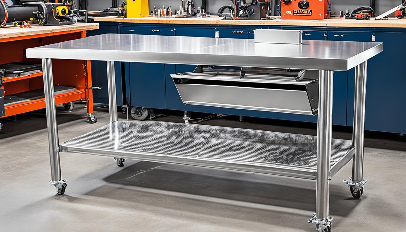Stainless Steel Welding Table: Durable & Versatile